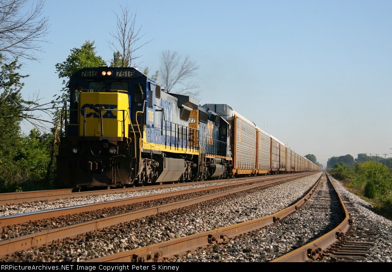 CSXT Train Q29007